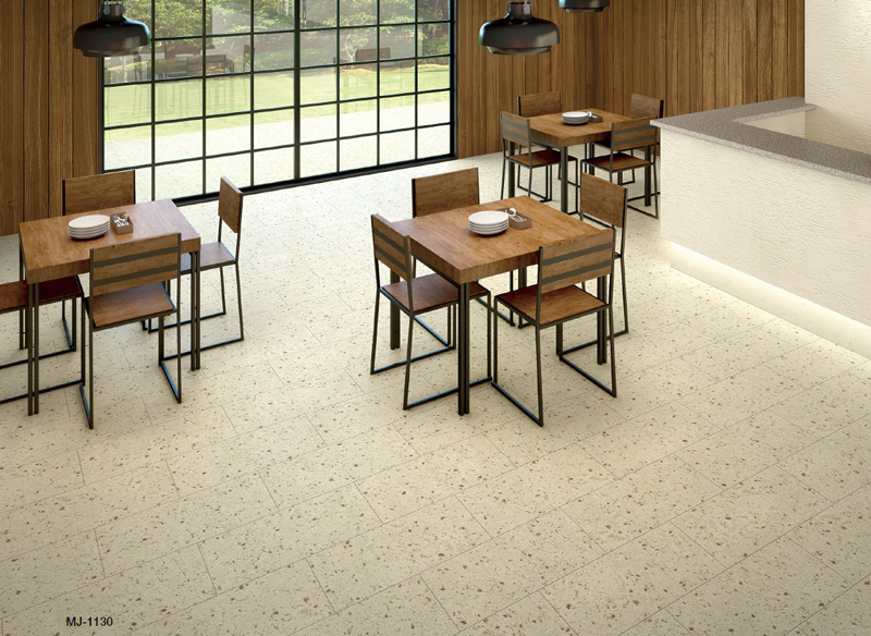 MJ1130 【長尺シート】 タジマ (マジェスタ・石目/大谷石/1色/1,820mm巾/2.0mm厚/ノーワックス/抗菌) m販売