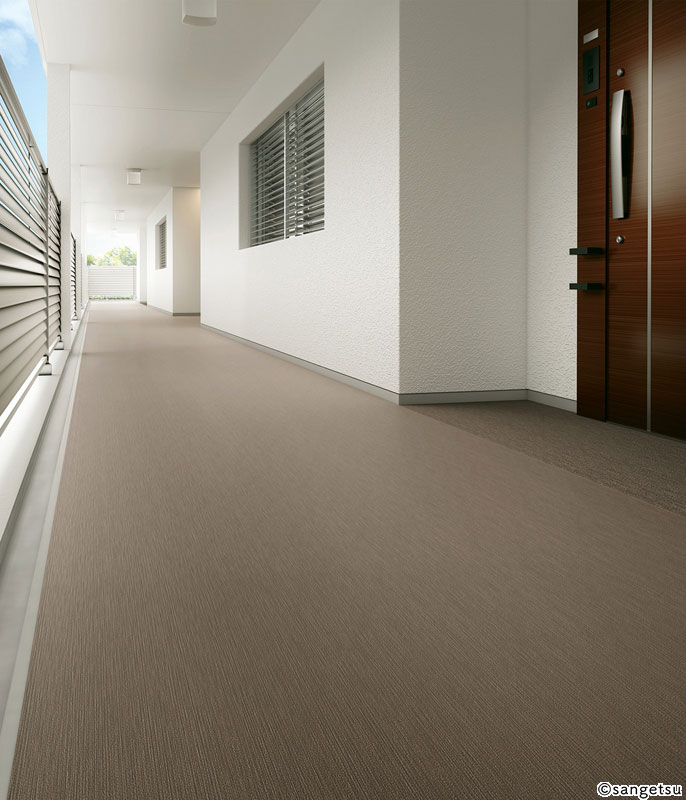 PX810, PX811, PX812, PX813 [ステッチライン] ノンスキッド サンゲツ 防滑性ビニル床シート (135cm巾 ...