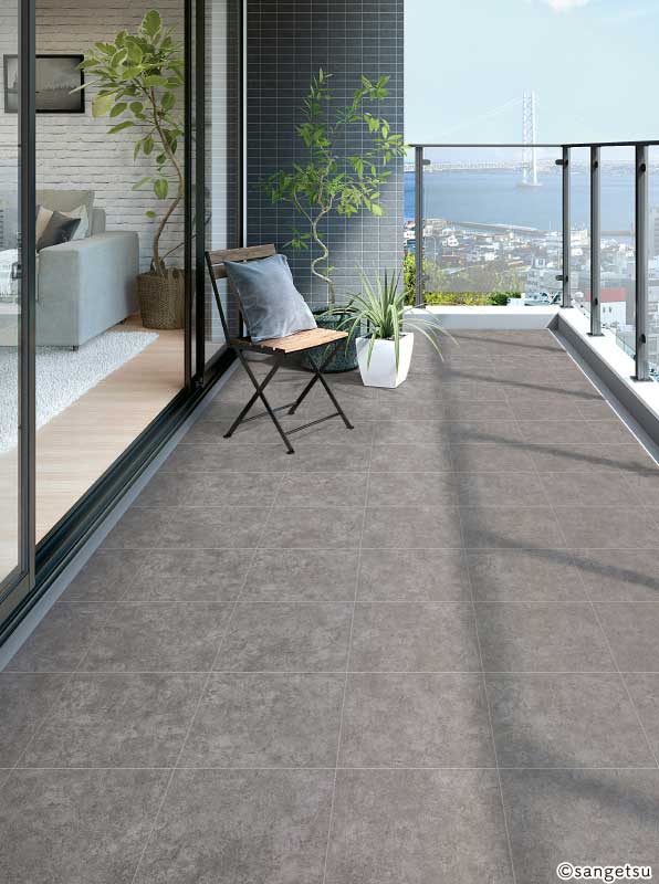 PX201 PX202 PX203 [モルタルタイル] 135/180cm巾 サンゲツ 防滑性ビニル床シート ノンスキッド 2024-27 ...