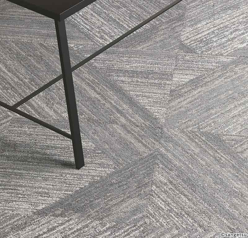 DT6200 [ジオグラフィック] サンゲツ タイルカーペット (DT6201～6206/6色/7.6mm厚/重歩行) 枚売り