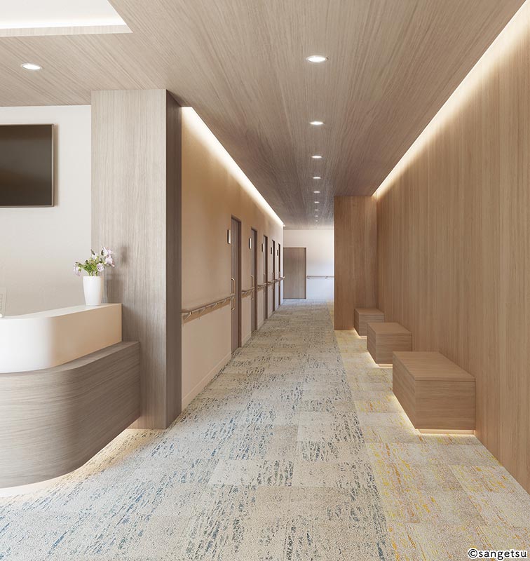 [ケース販売] [送料無料] DT7250 [コールオブバード] サンゲツ タイルカーペット (DT7251, 7252, 7265/3色/9 ...