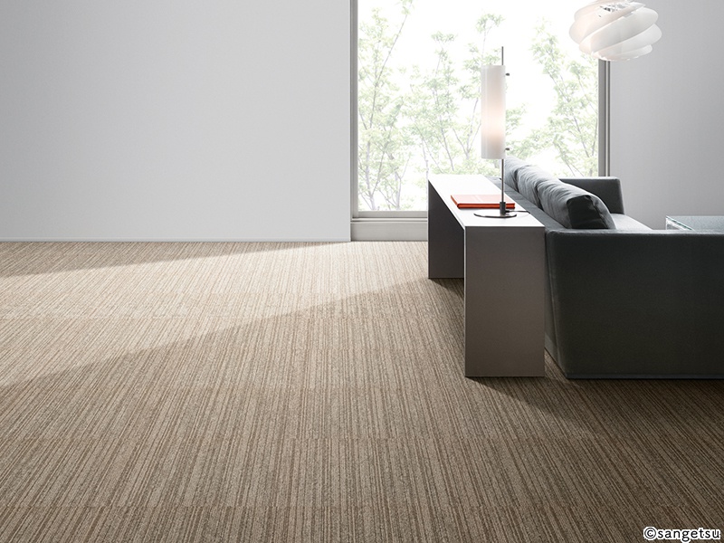 NT-880H サンゲツ タイルカーペット 6.5mm厚 ライン柄5色