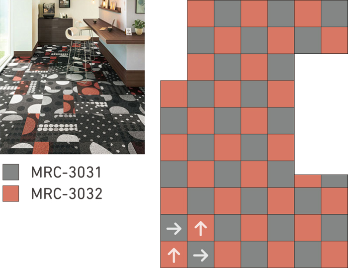 MRC マルコ｜シンコール タイルカーペット