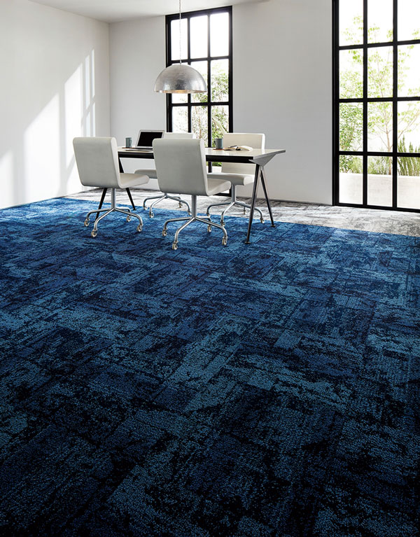 GX3700 【モルタークレイ】 東リ タイルカーペット (パターン模様/6色/8.5mm厚/ループパイル/重歩行/防汚)