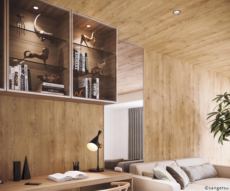 TH32680 TH32681 [ウッド] サンゲツ [不燃認定壁紙] FAITH フェイス2022-25 m販売