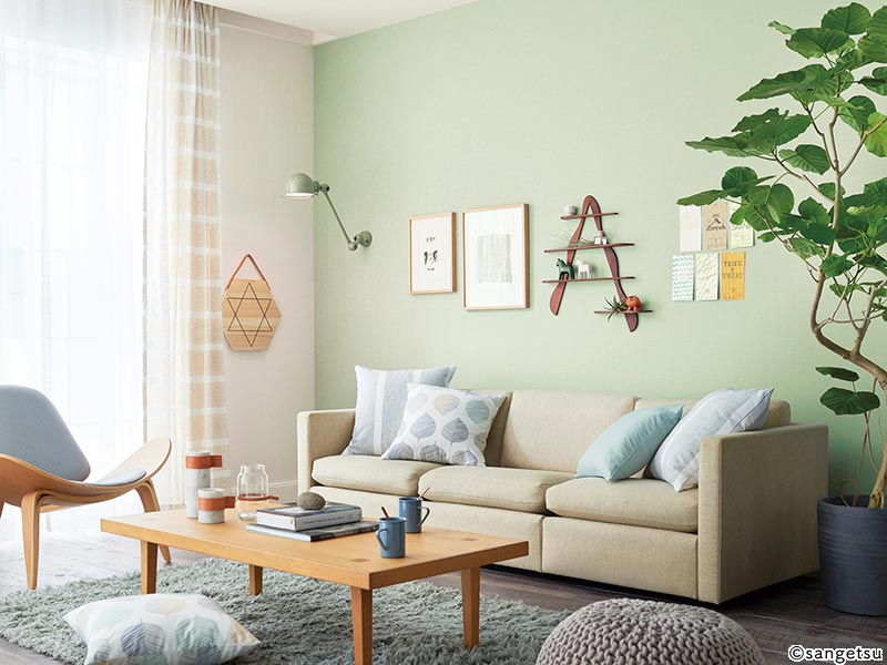 FE76207～76212 [カラーセレクション] ルームエアー消臭 サンゲツ 壁紙 FINE ファイン 2023-26 m販売